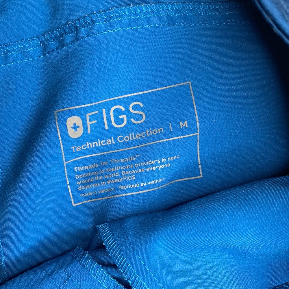 Figs Kade Cargo Pants Alps Blue - Gem